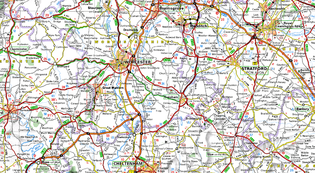 Google Maps, where orange is the new blue (and also the new green, and ...